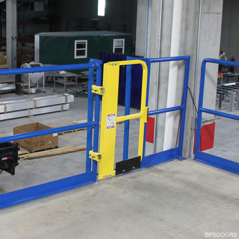 EdgeHalt® Full Height Ladder Safety Gate | PS Safety Access™