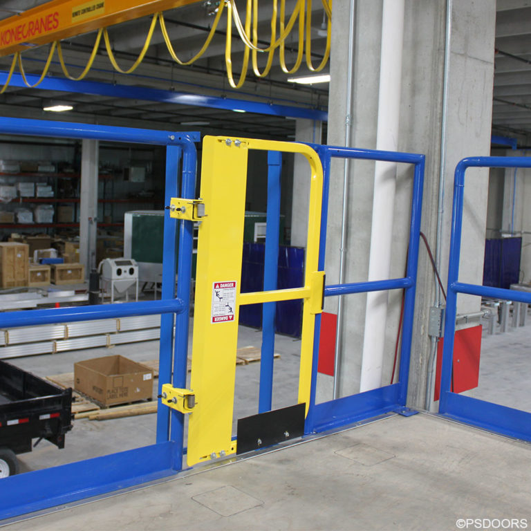 EdgeHalt® Full Height Ladder Safety Gate | PS Safety Access™