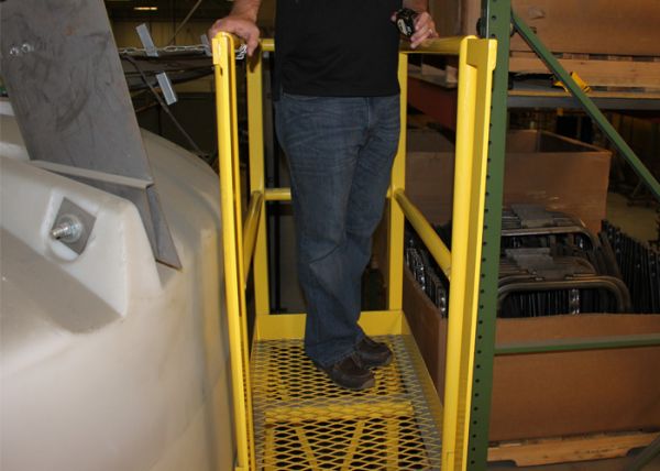 How To Install Your Ladder Safety Gate | PS Safety Access™