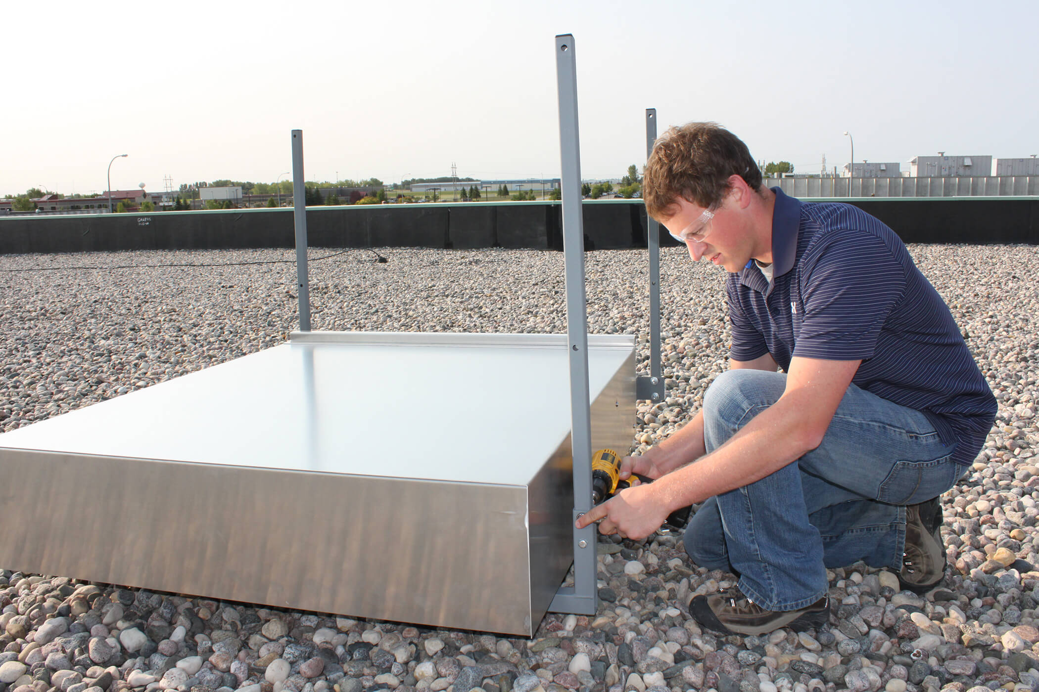 OSHA-Compliant Railing System | PS Safety Access