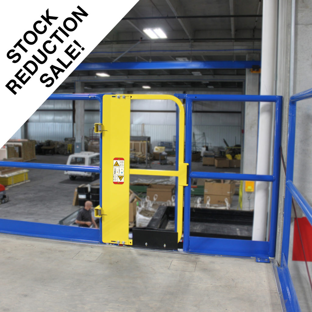 EdgeHalt® Full Height Ladder Safety Gate | PS Safety Access™