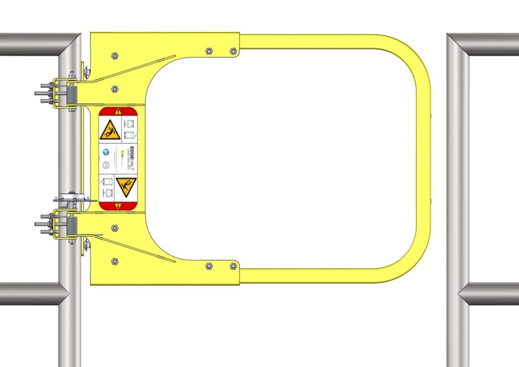 EdgeHalt® Ladder Safety Gate | PS Safety Access™