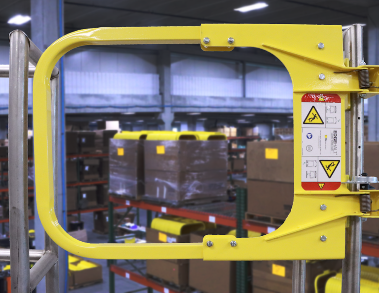 EdgeHalt® Posi-Stop Ladder Safety Gate | PS Safety Access®