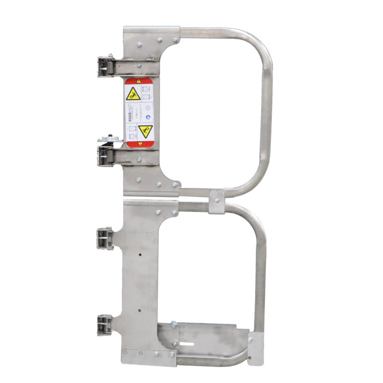 EdgeHalt® Full Height Posi-Stop Ladder Safety Gate | PS Safety Access®